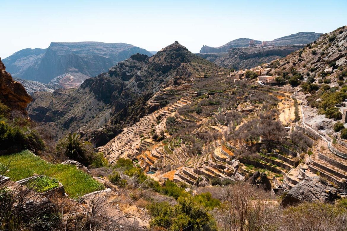 Mooie hike in Oman: Three Villages Walk in Jebel Akhdar - Karlijn Travels