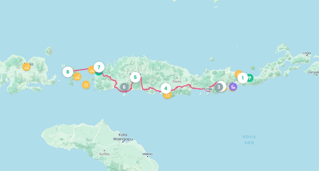 Reisroute Flores, Indonesië: rondreis en tips voor elf dagen - Karlijn ...