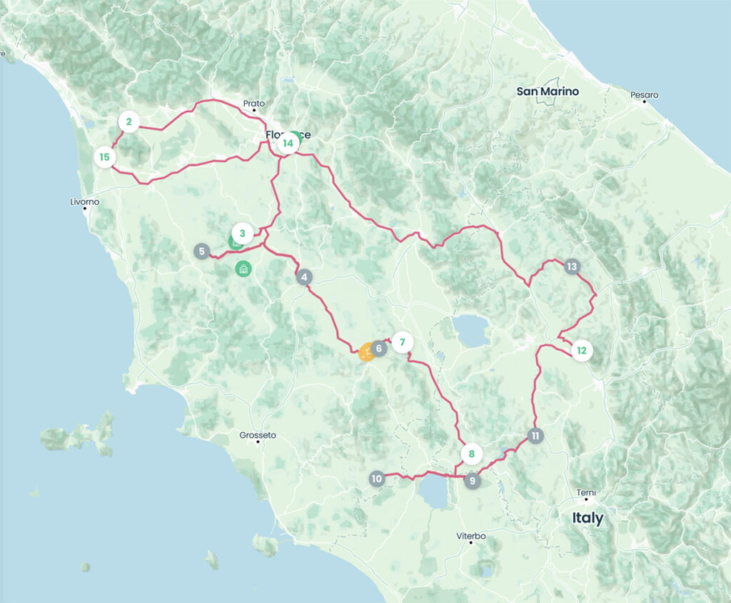 Roadtrip Toscane van twee weken: dit is de leukste reisroute - Karlijn ...