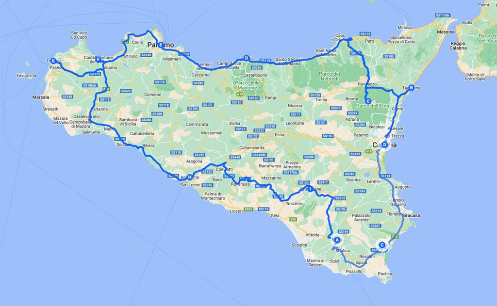 Rondreis Sicilië: reisroute voor een roadtrip van drie weken - Karlijn ...